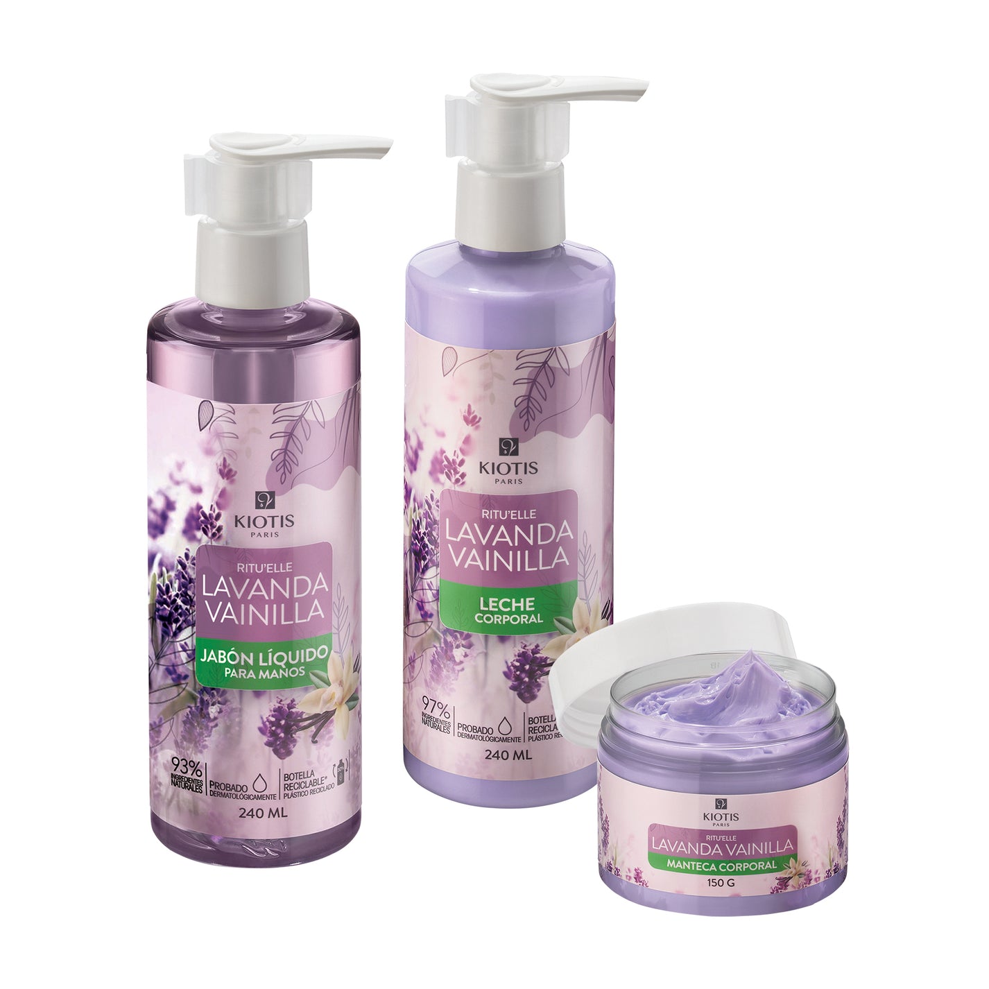 Pack Ritu'Elle Lavanda y Vainilla | 3 PZ | Compra en Stanhome México